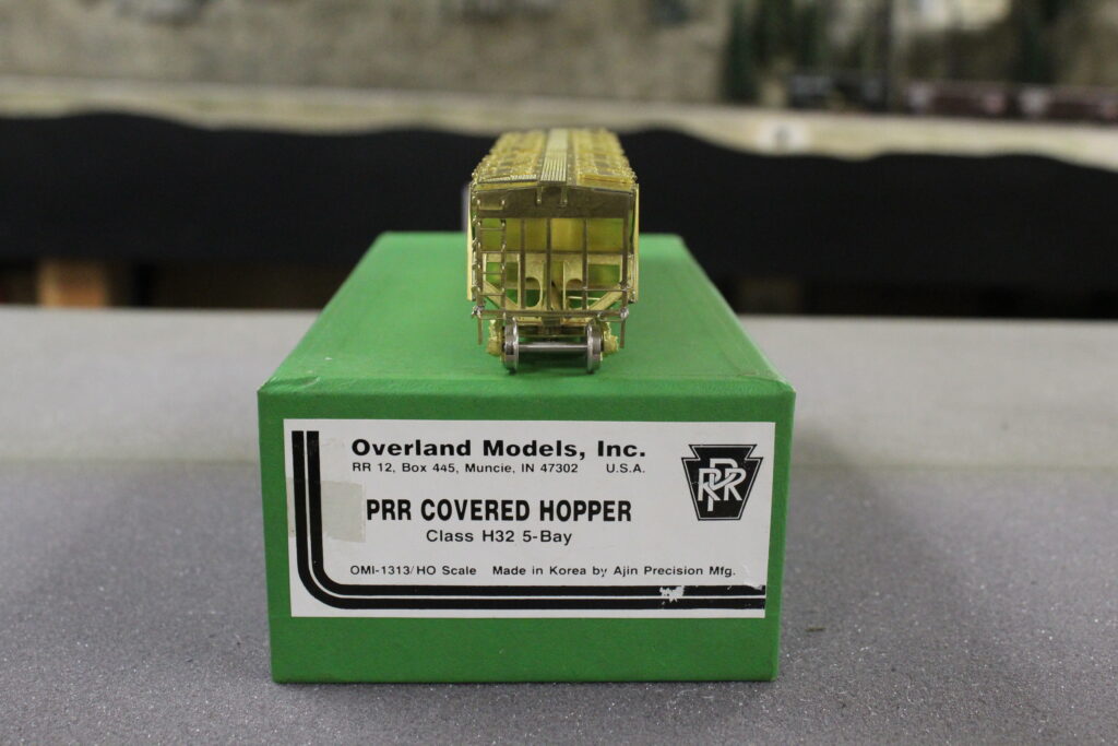Overland Models 1313 PRR Covered Hopper Class H32 5 Bay HO scale ...